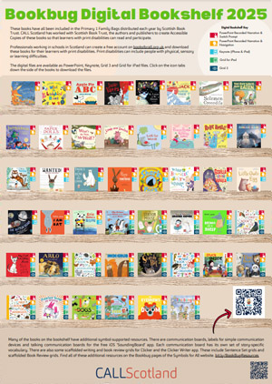 Bookbug P1 Family Bag Accessible Books 2025